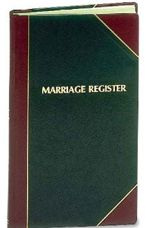 Marriage Record Book | Register | 1000 entries | #101