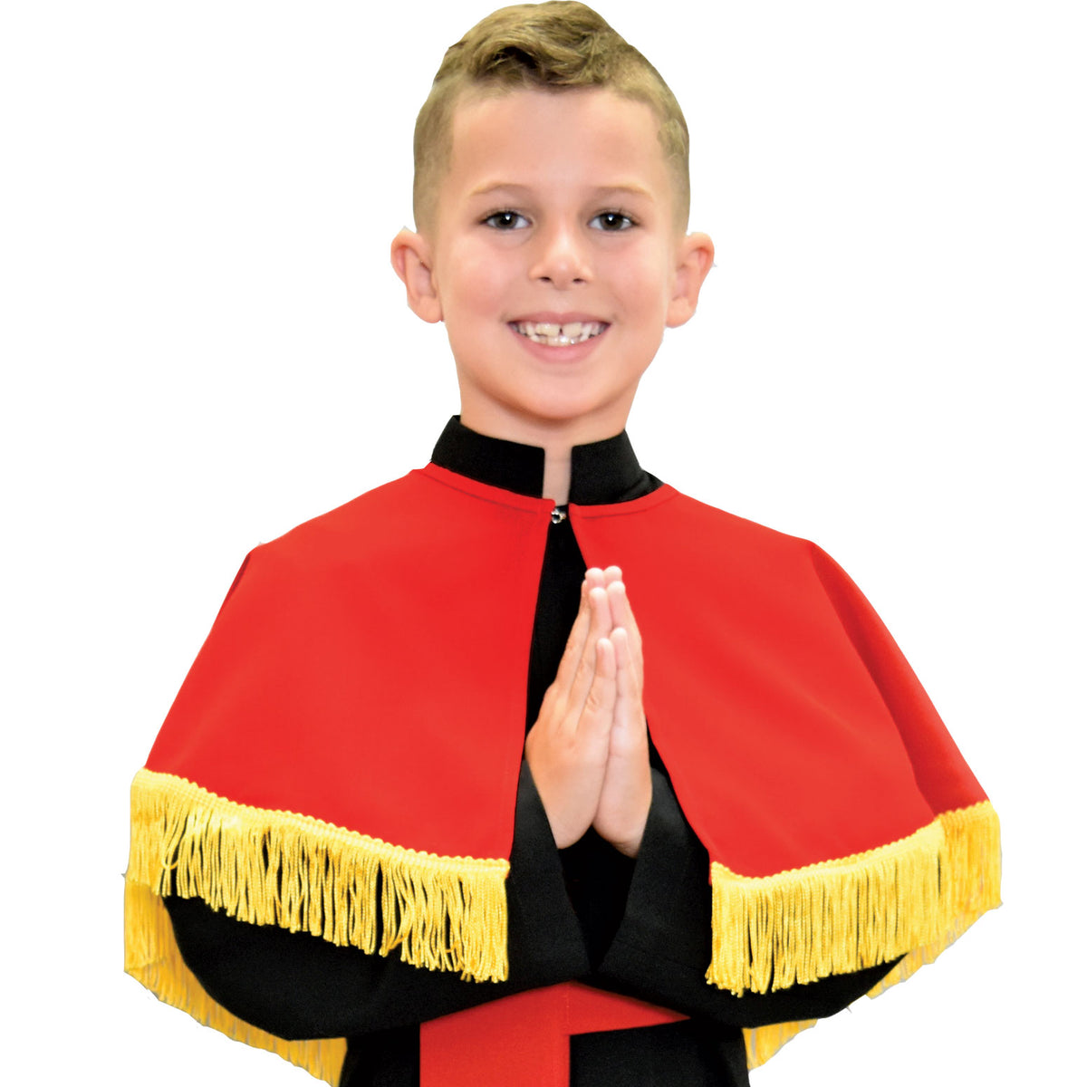 Altar Server Cape with Gold Fringe