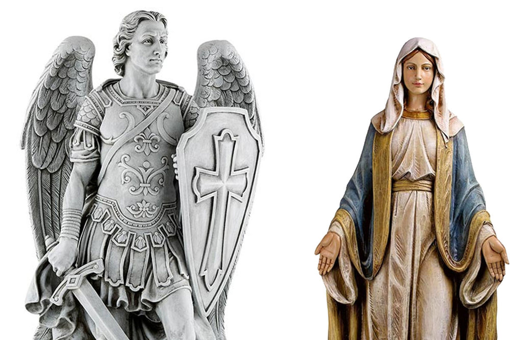 Religious Statues for Church, Chapel, Cemeteries, Home and Garden