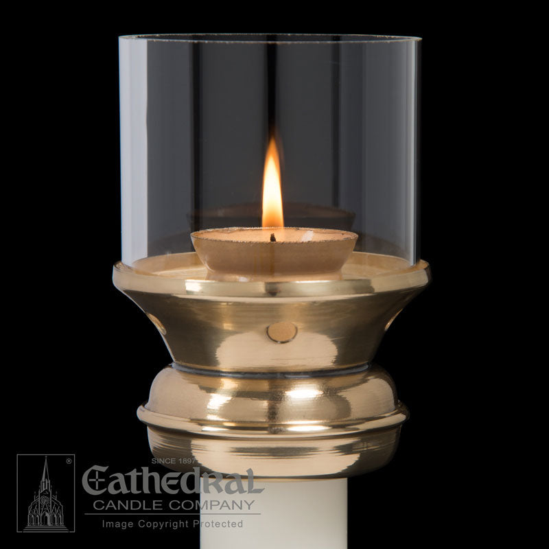 Draft Resistant Candle Follower for 1-1/2 inch candles