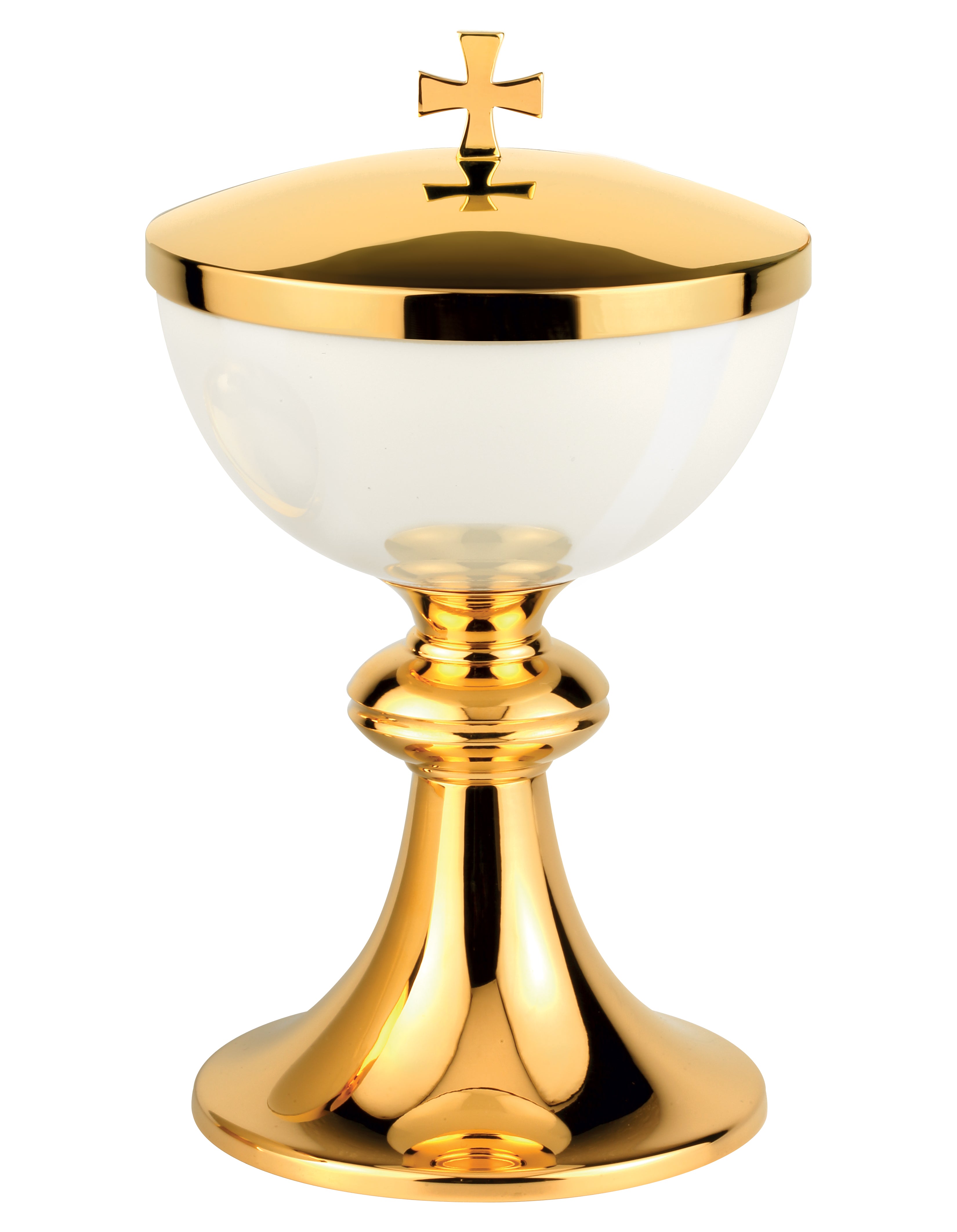 Ciborium | Ivory Enamel | 175 capacity