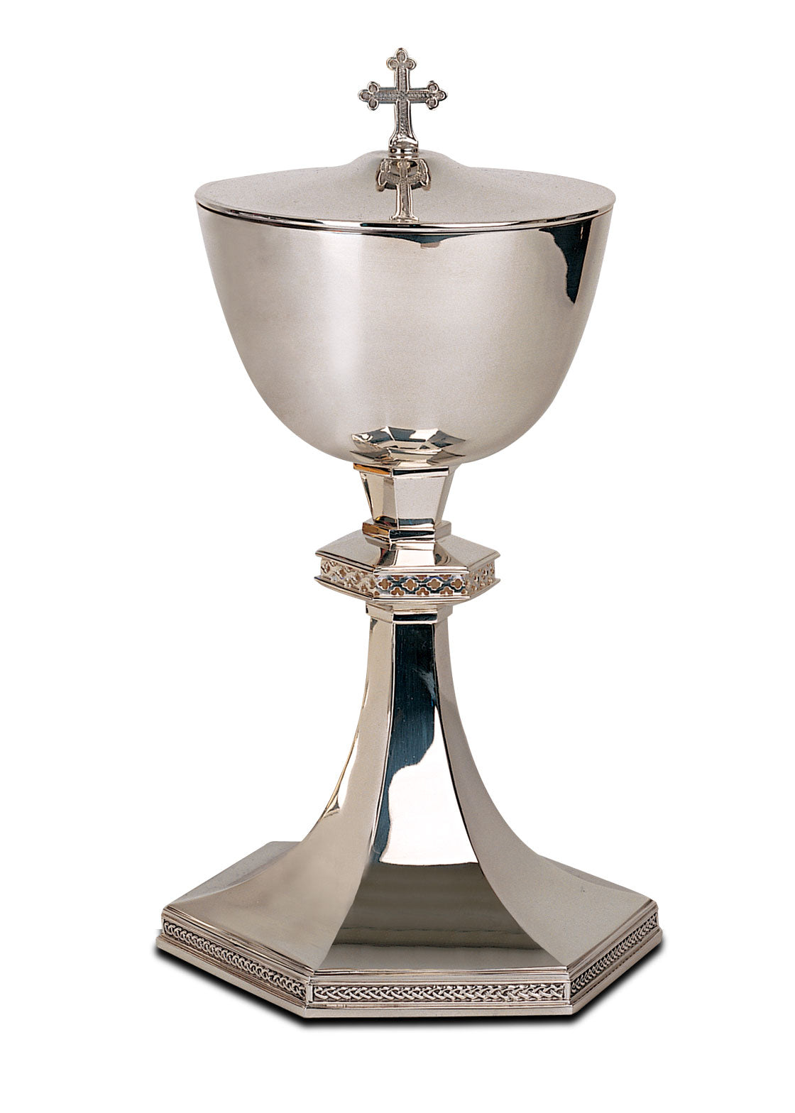 Elegant Gothic Ciboria with Finial Gothic Cross