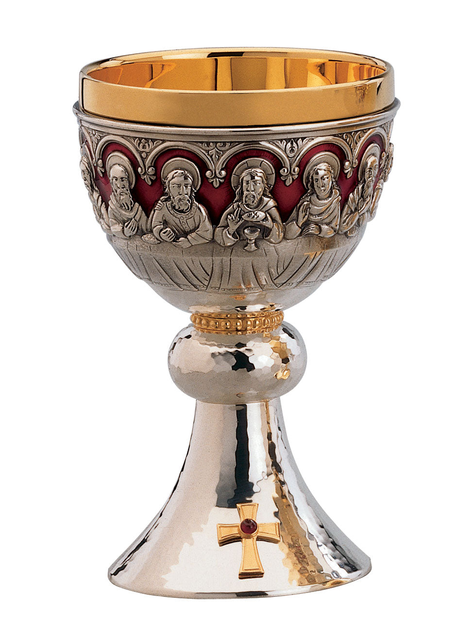 Chalice & Bowl Paten Last Supper