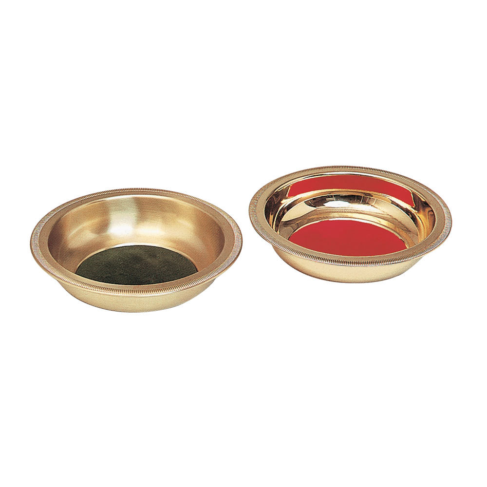 Collection Plate, Bright Brass