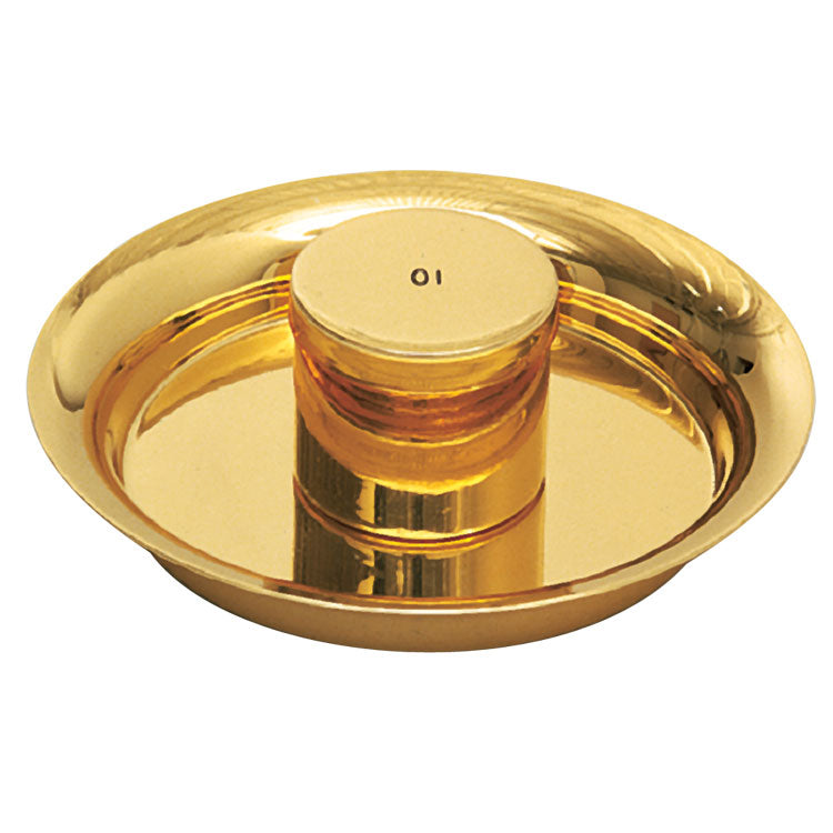 Oil Stock, Ceremonial, Gold Plated K329