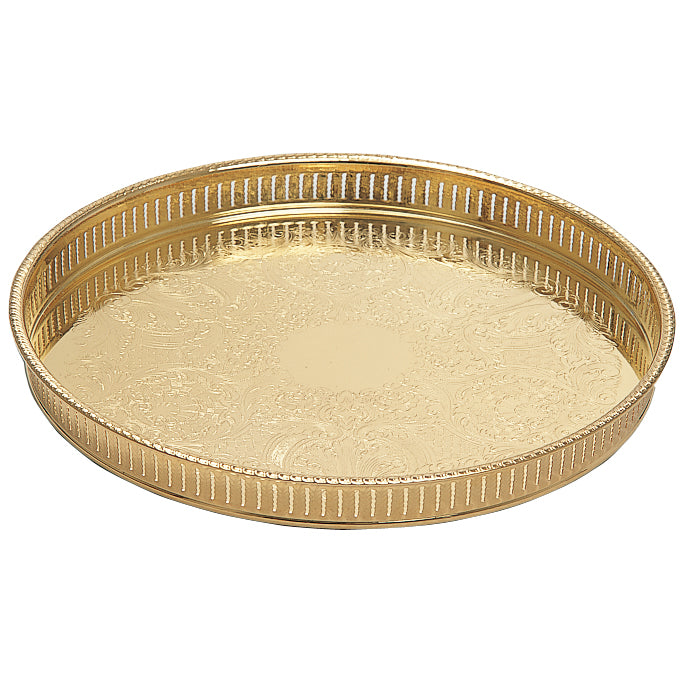 Gallery Tray, Gold Plated