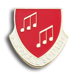 Lapel Pin - Choir-Music