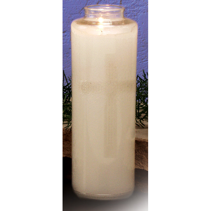 Sanctuary Candle - 7 Day Glass - 51% Beeswax - 12 per case