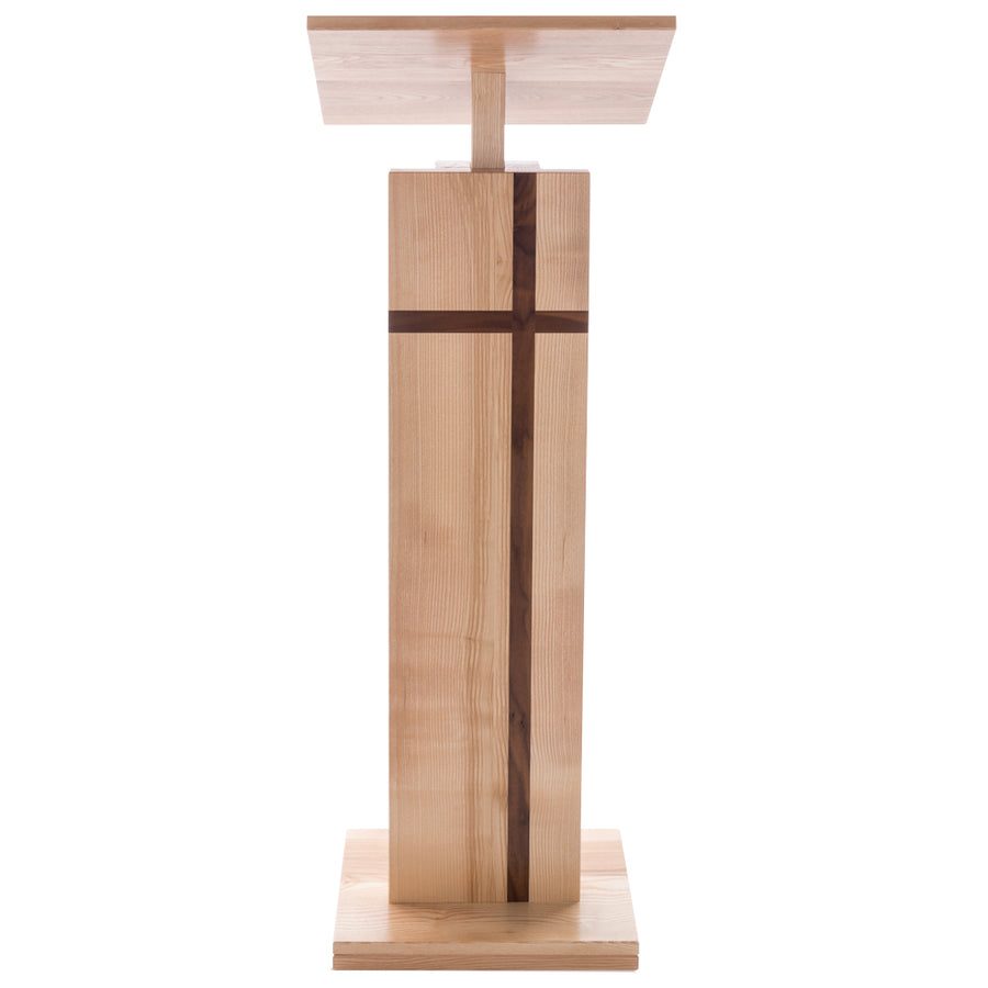 Wood Lectern | Walnut | Adjustable