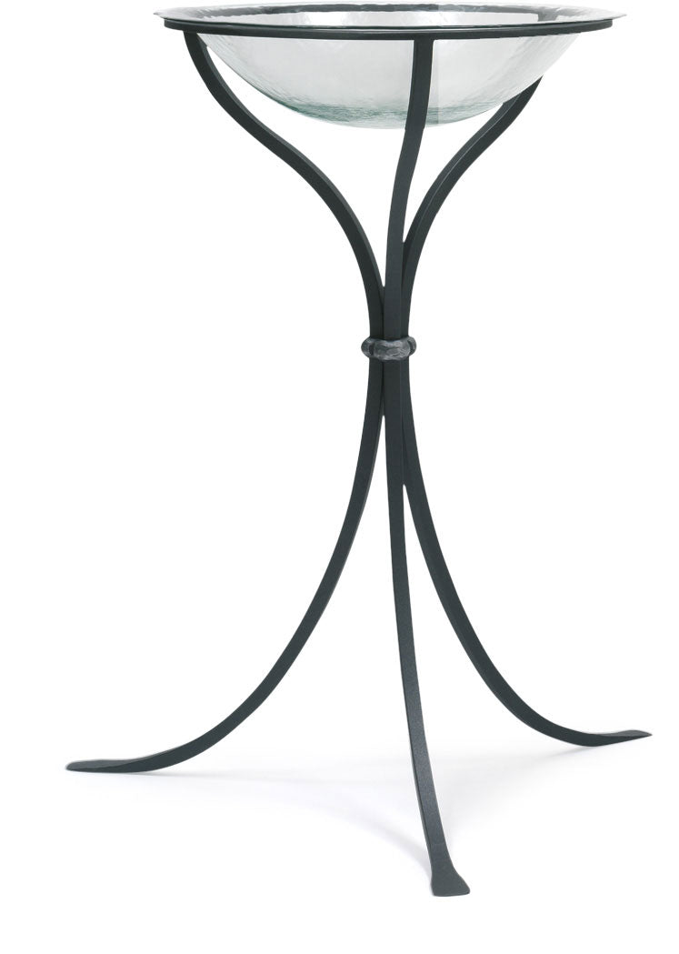 Cast Iron Baptismal Font with Glass Bowls