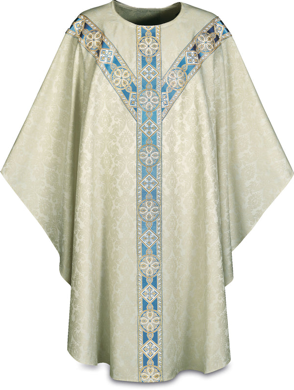 Chasuble | Duomo | White Blue