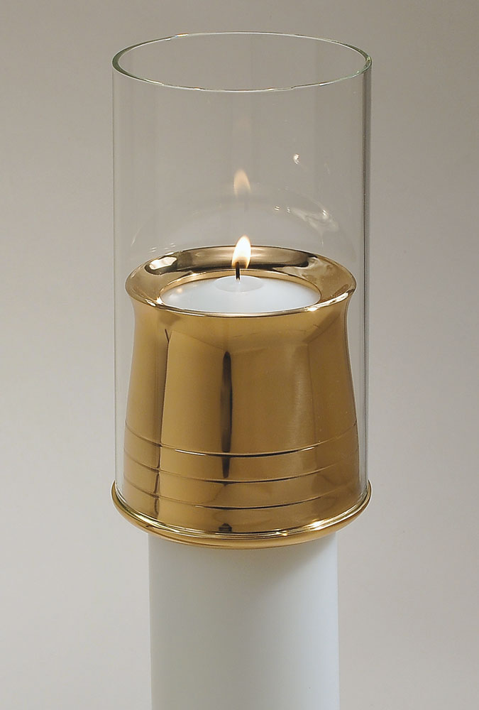 Draft Proof Candle Follower | Bronze or Brass