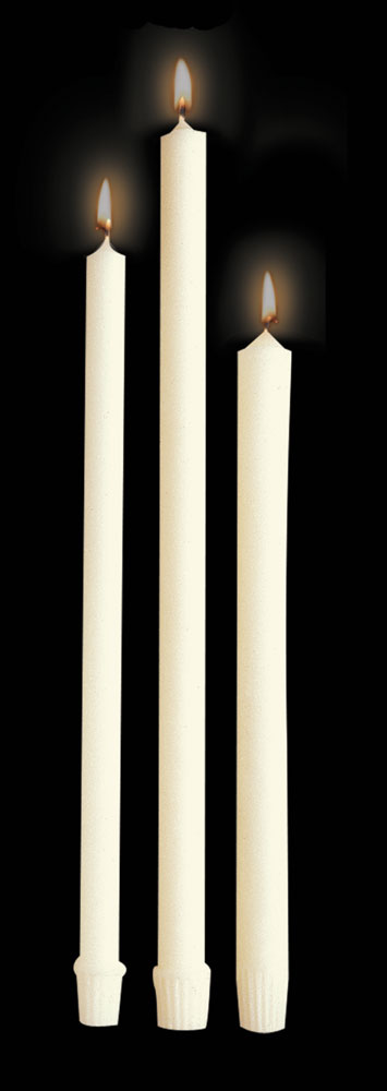 Altar Candle | Emkay | 1-1-4 x 24-7-8 | 51% Beeswax