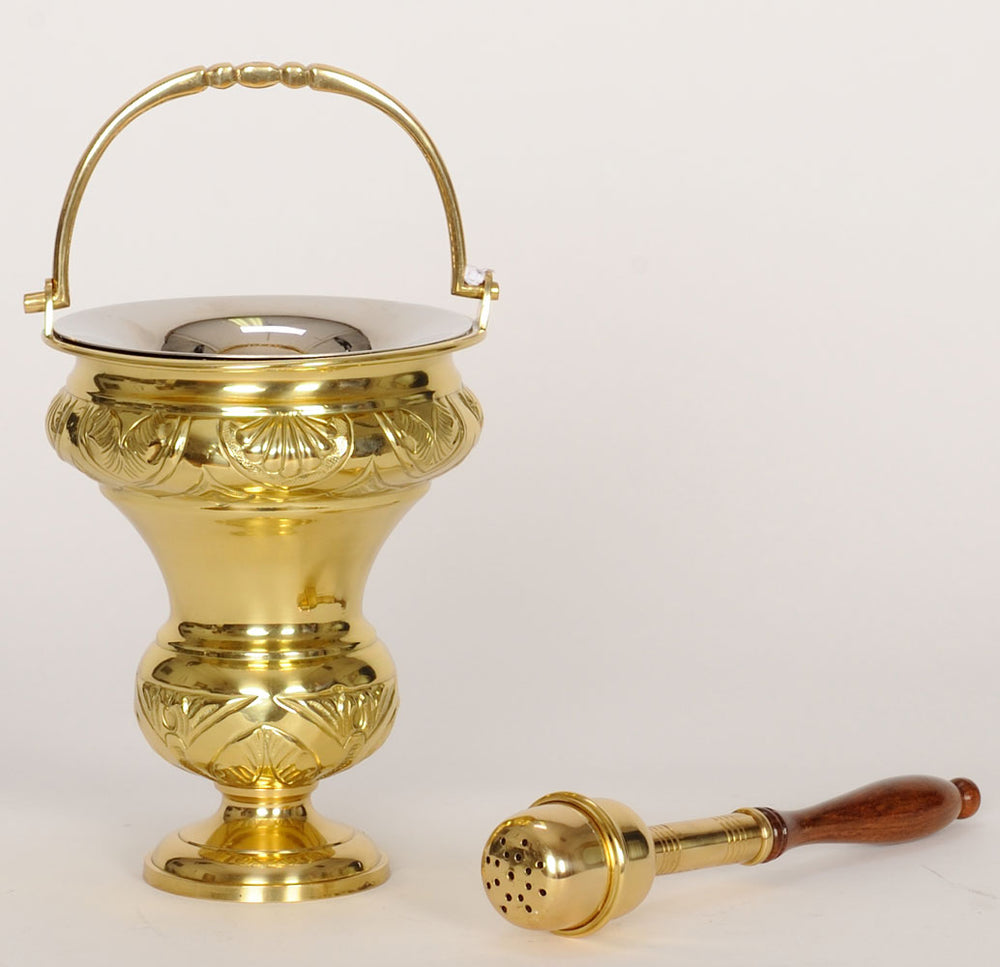 Holy Water Bucket and Sprinkler