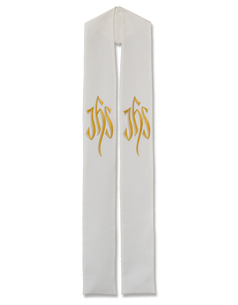 IHS Stole | Deacon or Overlay Stole | 12 colors