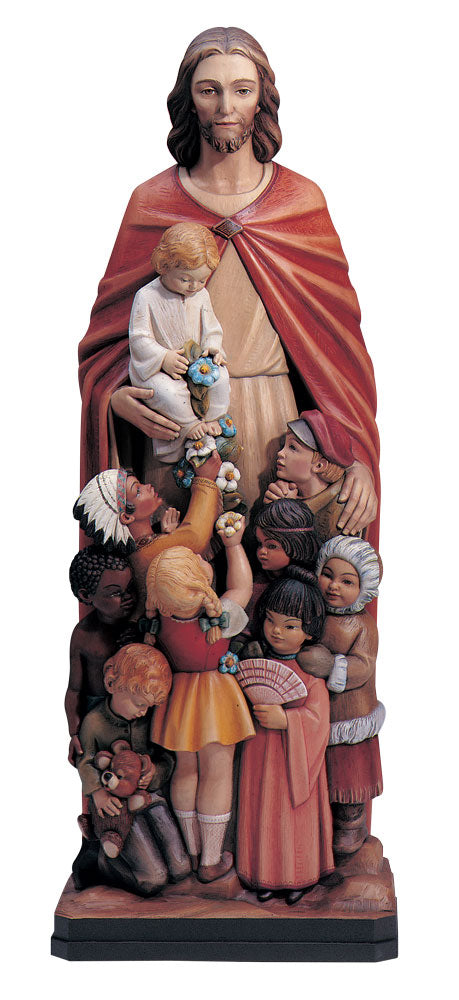 Jesus Protector of Children Statue | Demetz