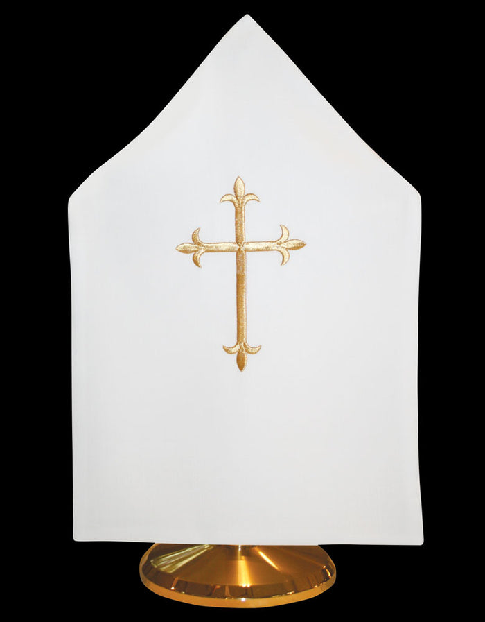 Monstrance Cover | Gold Latin Cross