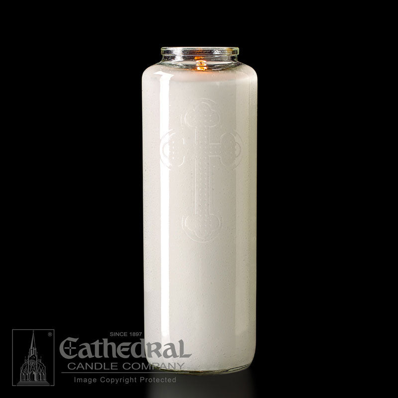 5 and 6 Day Glass Offering Devotional Candles