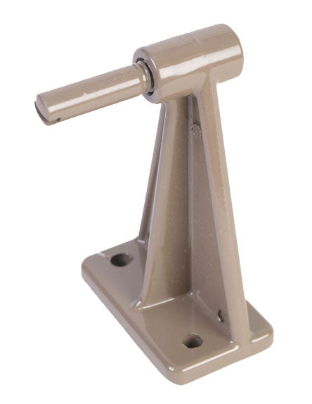 Pew Kneeler Floor Bracket | Left Right Pair | Type BE | 3.5 inch