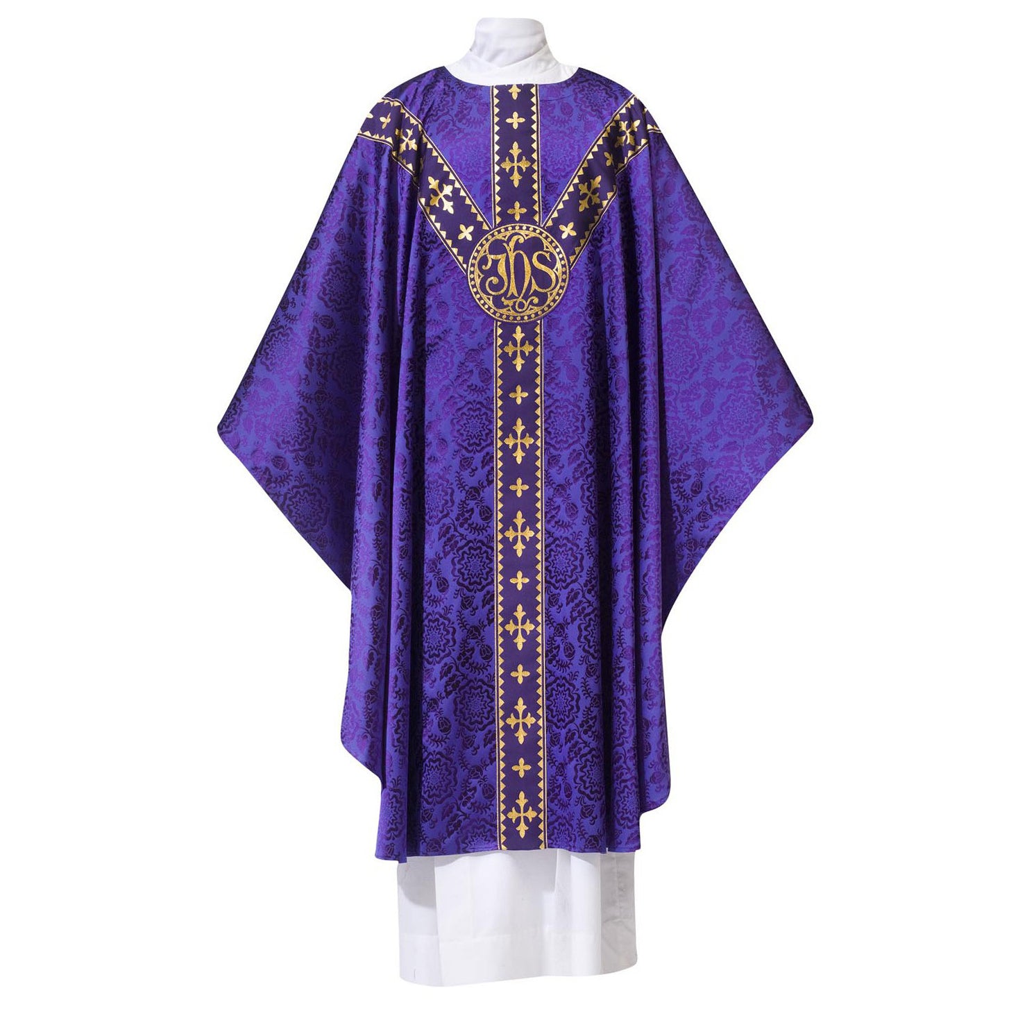 Chasuble | Purple Damask
