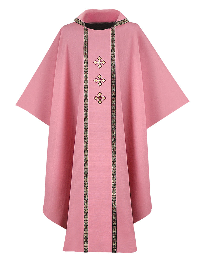 Rose Chasuble | Trinity Crosses