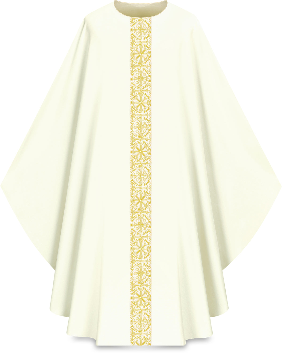 Chasuble with Woven Orphrey | ASSISI by SLABBINCK