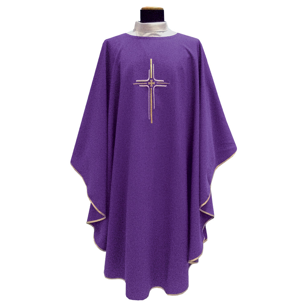 Chasuble | Gold Cross | 5 colors | style 334