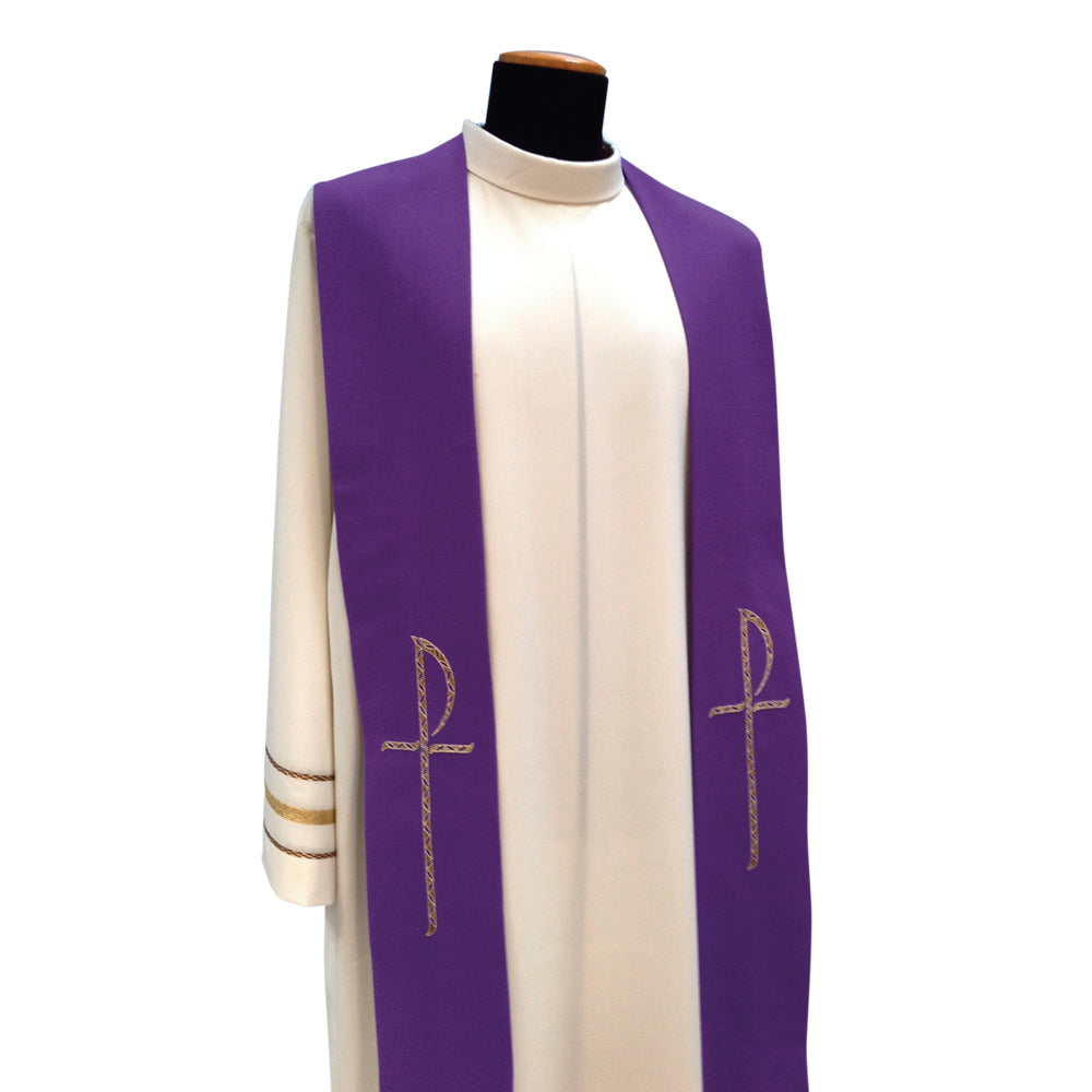 Overlay Stole | Gold IHS | 5 Colors | style 220