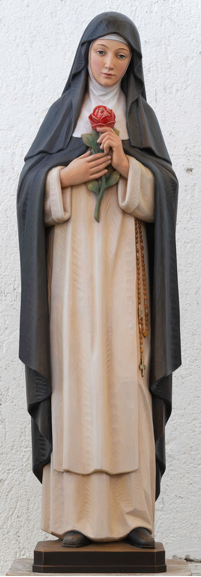 St Rose of Lima Statue | Wood Carved