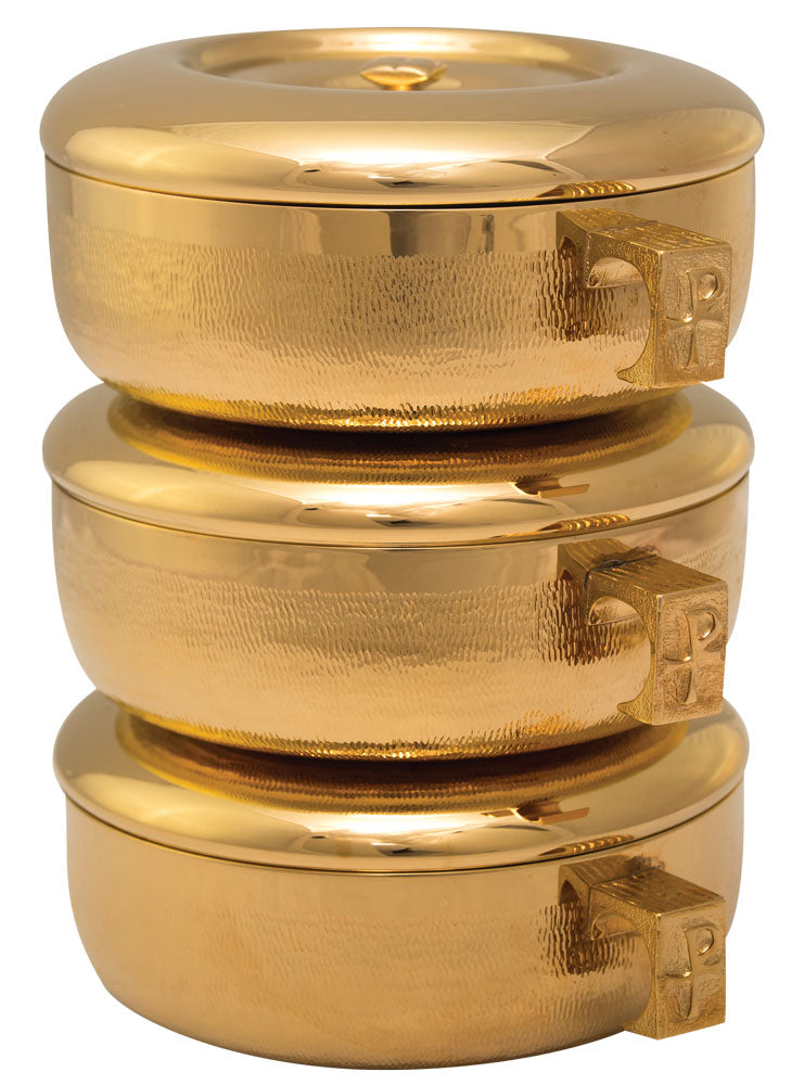 Gold Stacking Ciborium | Textured | 451G