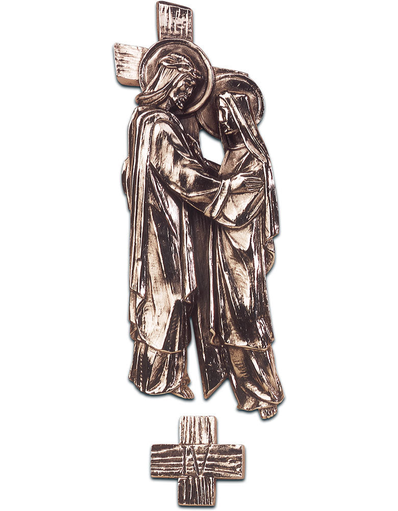 Stations of the Cross | Silver Color | 9 - 13 inch