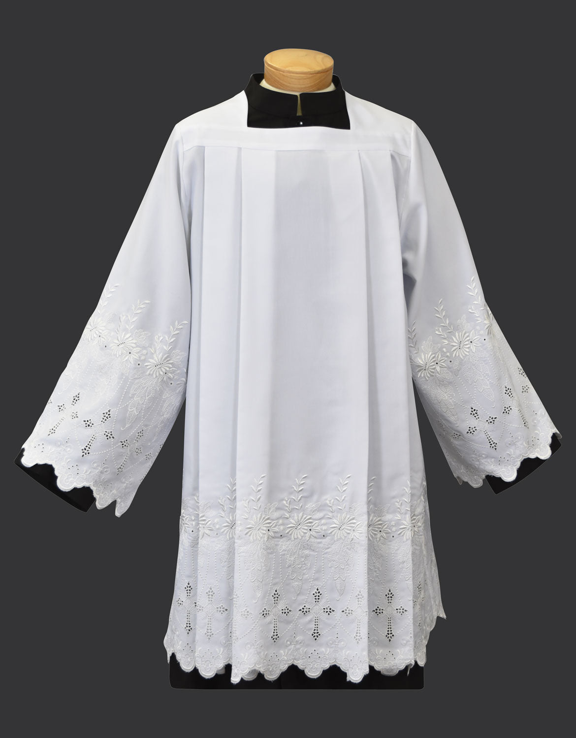 Surplice | Easy Care | Cross Embroidery